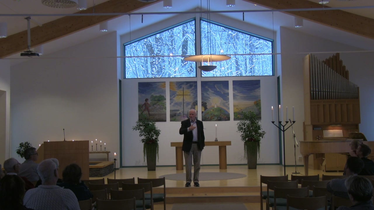 Gudstjänst 10 december - Börje Erdtman