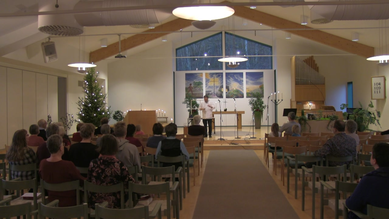 Gudstjänst 17 december - Erik Hällgren