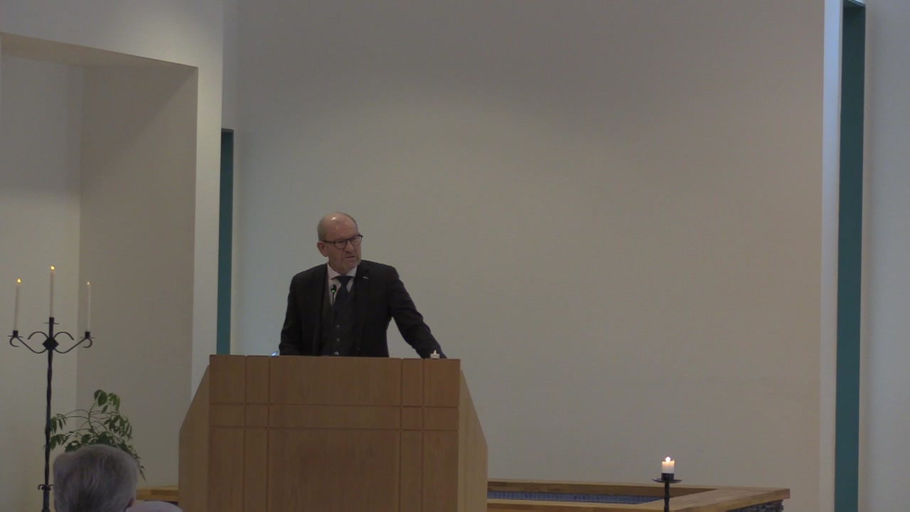 Gudstjänst 18 februari - Thorwald Berglund